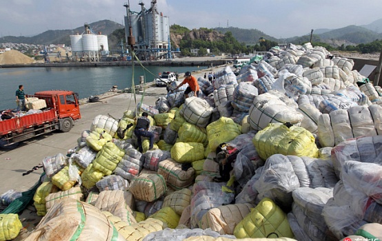 China imported less solid waste in Q1